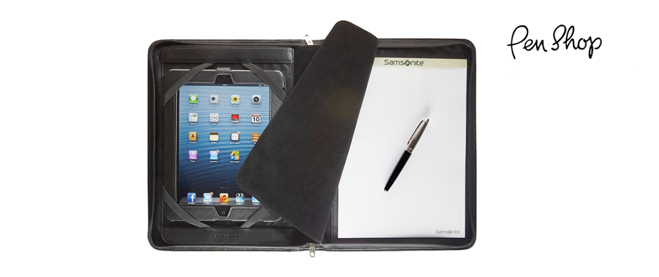 Samsonite Heritage Portfolios Portfolio A4 Removable iPad Inse / Black ...